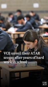 VCE students from across the state have unveiled their ATAR results after years of hard work at school. How did you go? Click the link in our bio to follow our live blog. #vce #atar | The Age