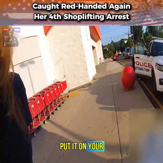 She’s been arrested three times before — but that didn’t stop her from trying again. This time, officers caught her red-handed during her fourth shoplifting attempt. Watch how it all unfolded on police bodycam. #Bodycam #Shoplifting #CaughtAgain #PoliceArrest | BodyCam Cop USA