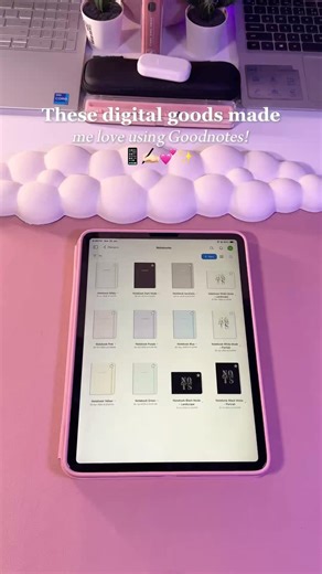 These things made me love using Goodnotes 😍📱✍🏻✨💕