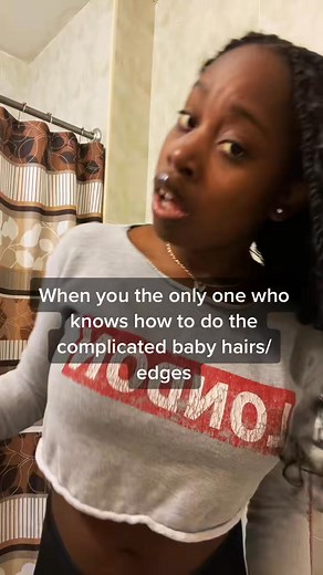 Dont worry stink i got you 🤣 #babyhairs #naturalhair #edges #edgecontrol #fyp #c | Dazzline Daniel II