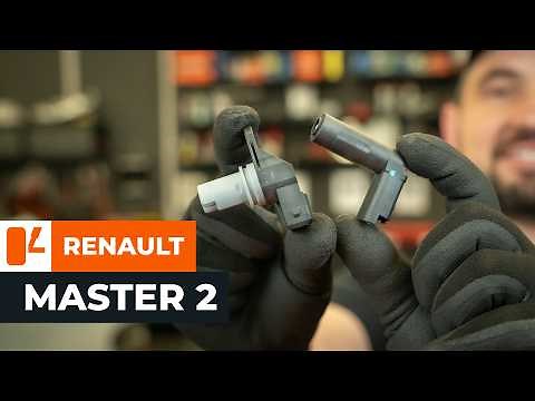 How to change the camshaft and crankshaft position sensors on the RENAULT MASTER 2 Van [AUTODOC]