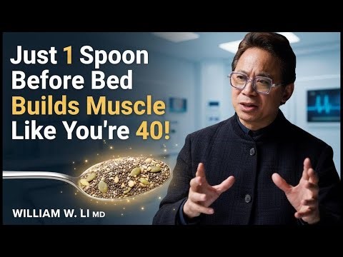 Build Muscle After 70: THIS SEED PROTEIN Works Better Than Eggs! | Dr. William Li