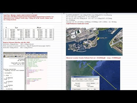 Celestial Navigation Basics - Hc Calculated Altitude