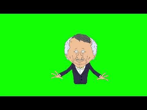 Mr. Boss "that was the best thing I've ever seen in my freaking life" Smiling Friends green screen