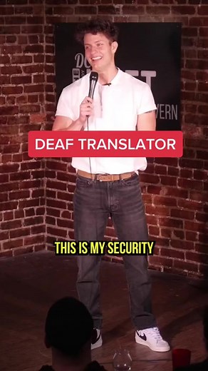 5.7K views · 58 reactions | Deaf Comedy Jam #comedy #standup #standupcomedy #funny #mattrife #improv #crowdwork #signlanguage #deaf 1pp | Fun Live | Facebook