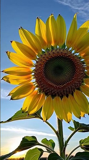Sunflower Morning Dance: Chasing the Golden Sun | Nature's Cinematic Ballet