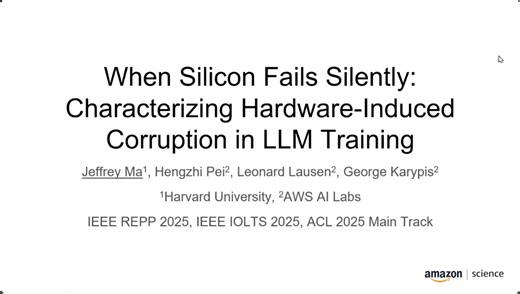 When Silicon Fails Silently: Characterizing Hardware-Induced Corruption in LLM Training