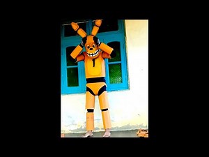 Spring bonnie suit up costume