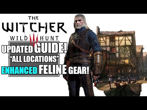 Witcher 3 | UPDATED Guide for the ENHANCED FELINE Witcher gear set! (ALL LOCATIONS)