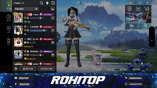 Live🔴 let's fight with dedicated Setup Details:- Device: iPhone 16 Pro Max Earphones: Realme Buds 2 (wired) Game: PUBG Mobile Streaming via: StreamChamp Note: If you enjoy the gameplay, please consider following and sharing the stream #PUBGMOBILE #pubgmnextstarprogram #PUBGMBD #PUBGMOBILEBANGLADESH #rohitop | ROHIT OP