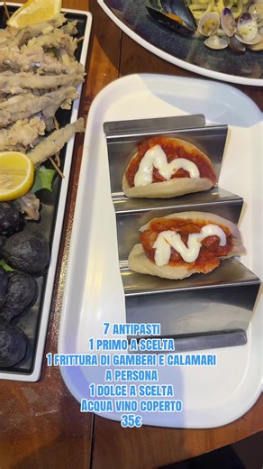 Menu degustazione un modo per provare la nostra cucina 🌊