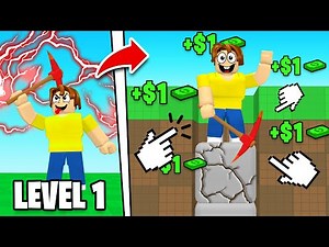 Mining RACE CLICKER In ROBLOX!