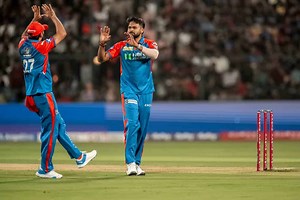 A rare wicket maiden: Mukesh Kumar's fantastic over