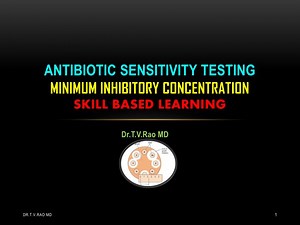 minimum inhibitory concentration, antibiotic sensitivity tes - SlideServe