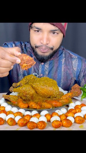 Eating quail eggs and full chicken #bdbesteverfood | BD Best Ever Food