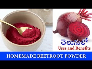 How to make beet powder instantly | Homemade beet root powder | Kettufoodies