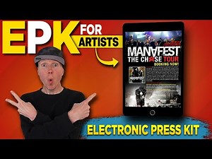 How To Build an EPK Press Kit Electronic Press Kit For Artists