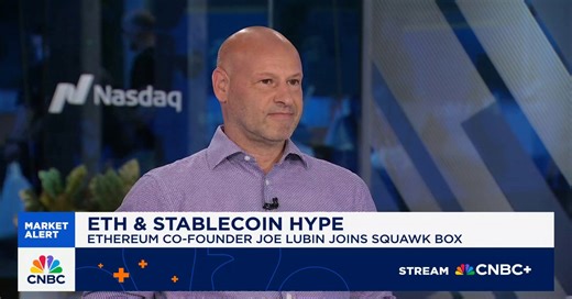 Ethereum co-founder on ETH treasury strategy and the crypto's utility