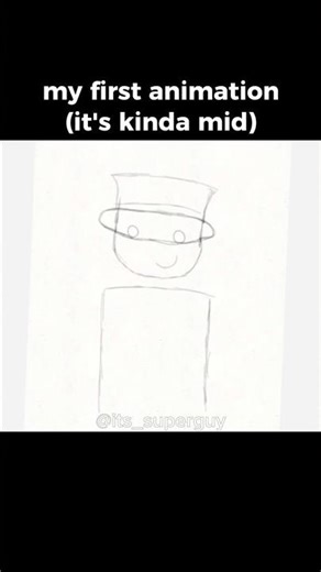 my first time animating