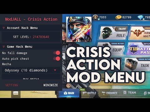 CRISIS ACTION MOD MENU V4.7.5 - LATEST VERSION