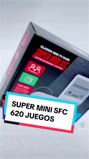 Super Mini SFC: 620 Juegos Clásicos para Ti