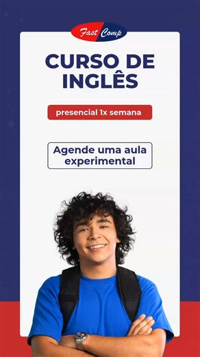 @fastcompcajamar 🚀 on Instagram: "Nova turma de Inglês na FastComp"