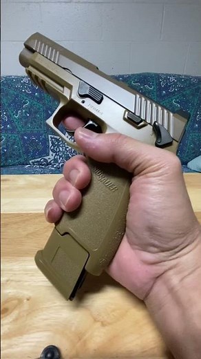 Sig Sauer M17 CO2 How To slide lock