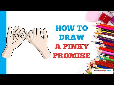 How to Draw a Pinky Promise in a Few Easy Steps: Drawing Tutorial for Beginner Artists