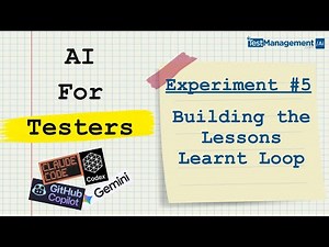 Building the Lessons Learnt Loop for Complex Test Automation