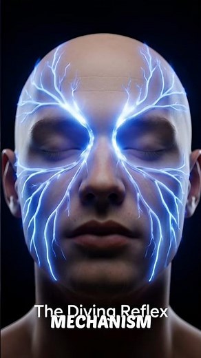 How Cold Water Instantly Slows Your Heart to Save You From Drowning🧊💙 The Diving Reflex