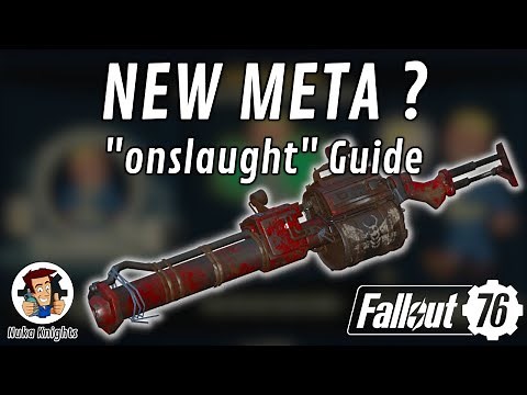 Fallout 76 PTS: New Meta? onslaught Guide (Ghoul Commando & Rifleman Builds)