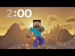 2 Minute Countdown Timer - Minecraft Dance