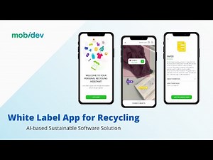Recycling Assistant App - AI-Based Sustainability White Label Software Solution for Business