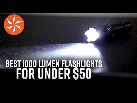 Best 1000 Lumen Flashlights Under $50 Available at KnifeCenter.com