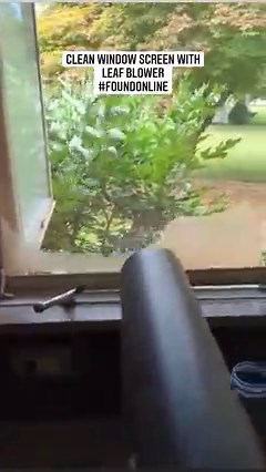 922K views · 10K reactions | How to clean your window screen with a leaf blower #foundonline #constructionph | SMART Masonry | Facebook