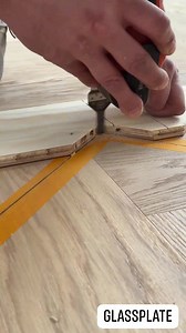 497K views · 1.9K reactions | Leave glass plate in the parquet like a Pro 亮 #How #howto #home #HomeDecor #decor #design #flooring #floors #work #working #cabin #cabincrew #house #designer #realestate #realtor #virals #trend #trendingreels #building #logcabin #diy #dreamhome #ideas #parquet | Johny Since | Facebook
