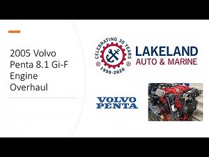 8.1 Volvo Penta Marine Engine Complete Overhaul