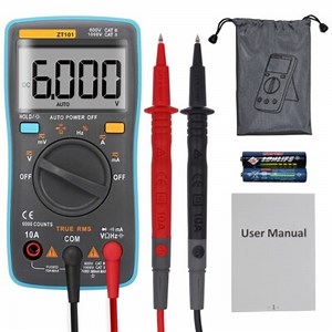 True RMS Auto-Ranging 6,000 Counts Handheld Digital Multimeter, Backlit LCD | eBay
