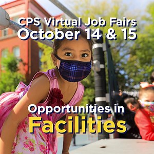 141 reactions · 227 shares | Sign up today to attend upcoming CPS support staff virtual job fairs on October 14 and 15, 2021. Find meaningful, steady work with CPS that benefits our students and can develop your talents for careers in or out of the classroom. | Chicago Public Schools | Facebook