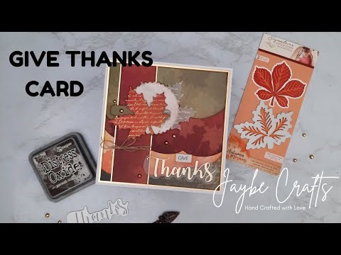 CRAFT Your STASH - Give THANKS Card