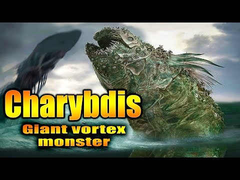 Charybdis - The Giant whirlpool monster of Greek mythology
