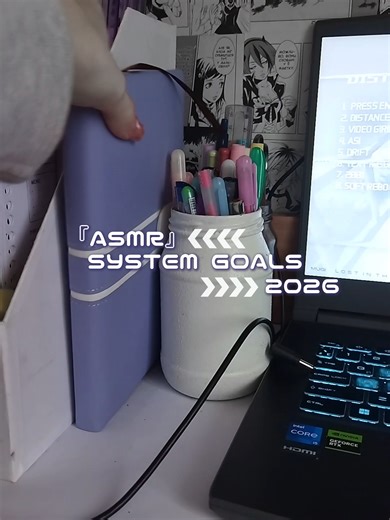ASMR System Goals for 2026: Journaling Inspiration