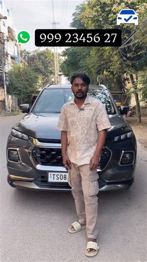 Used Cars Hyderabad | on Instagram: "Grand Vitara Strong Hybrid – 2022 / June 2023 Registered Automatic e-CVT | Single Owner | Showroom Track 69,000 km driven | Nil Dep Insurance (IDV ₹15L) 1.5L Hybrid Engine | Panoramic Sunroof 360° Camera | Ventilated Seats Wireless Charging | Alloy Wheels 2 Original Keys Available 🚙 100% Non-Accidental | Non-Flooded 💰 Price: ₹15.5 Lakhs (Negotiable) 📩 Chat on WhatsApp for details #hybrid #usedcarsforsale #usedcars #cars #grandvitara"
