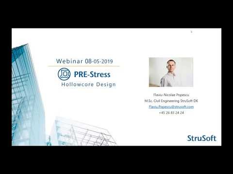 Webinar: Hollowcore Design in PRE-Stress