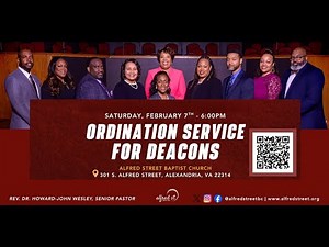 Alfred Street Baptist Church Deacon Ordination