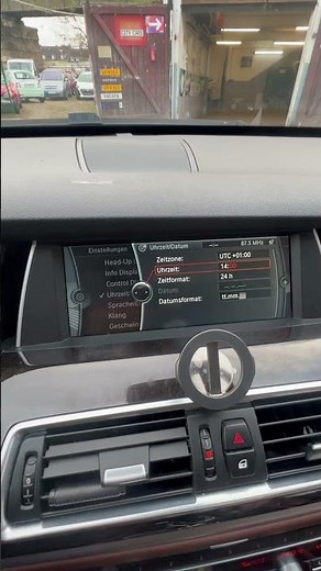 BMW F10 F11 Uhrzeit einstellen / Anleitung Uhrzeit einstellen