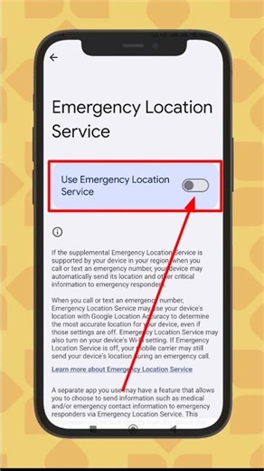 Emergency Location Services on Android