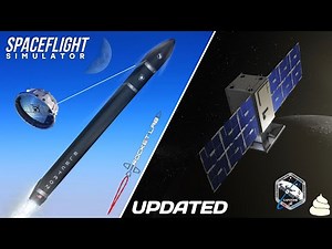 Nasa CAPSTONE Mission to The Moon In Spaceflight Simulator , Electron Rocket in SFS