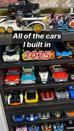 Brick Racers Speedway on Instagram: "Here’s a 2025 recap of all the cars I built this year! I built quite a few other Lego sets that weren’t “car” related and grew the minifigure portion of my collection substantially this year that are not featured in this post. 2 of my biggest posts this year with a million plus views were minifig posts and had nothing to do with cars what-so-ever!(I have them pinned to the top of my reels tab if you would like to view them!😃)…I grew MY👈🏼 brand “Speed Champ