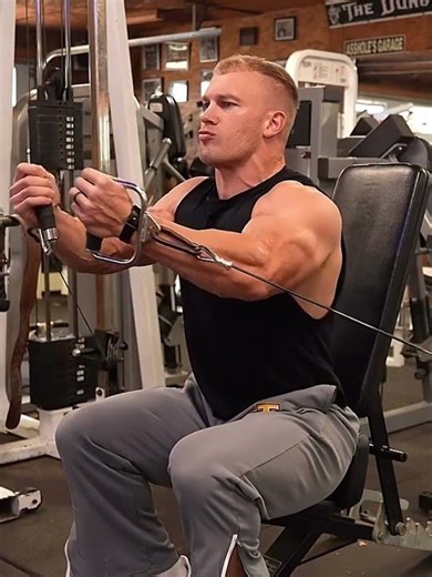 LOW TO HIGH CABLE FLY WORKOUT🔥